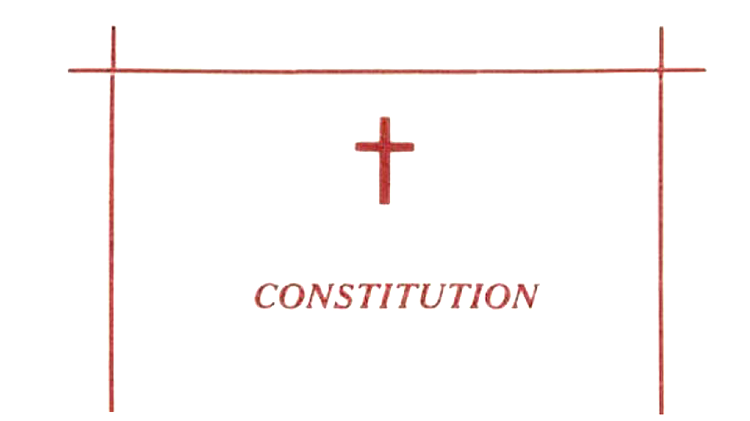 Church constitution – Hole Ousia