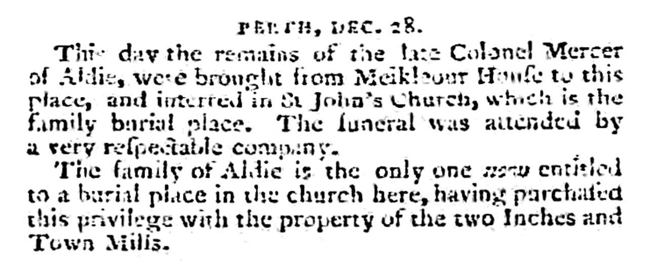 1790 Colonel William Mercer of Aldie – Hole Ousia