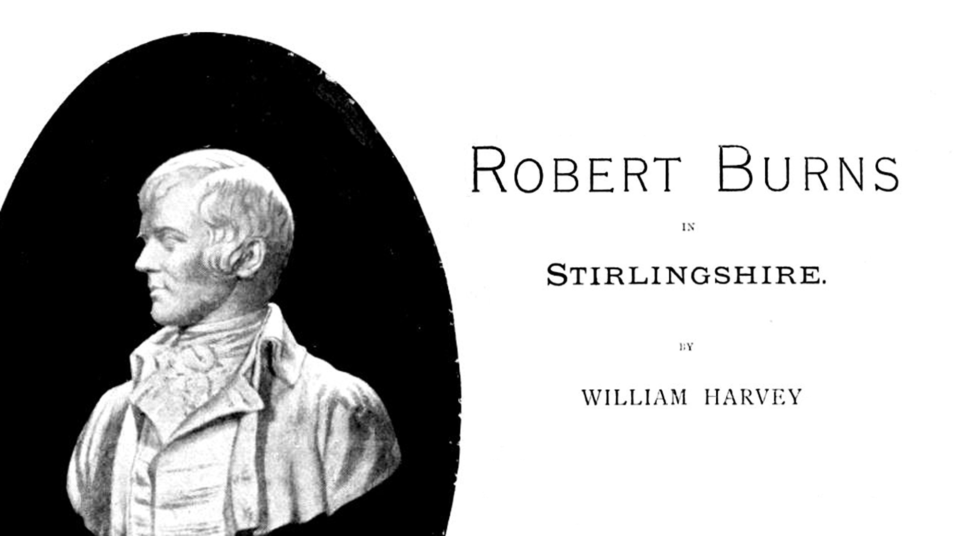 Rabbie Burns, Betty Black and Bridge of Allan – Dr Welsh Trust