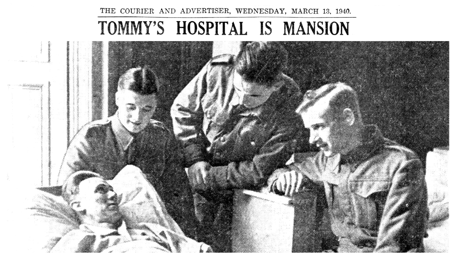 Keir House – hospital – during WWII – Hole Ousia