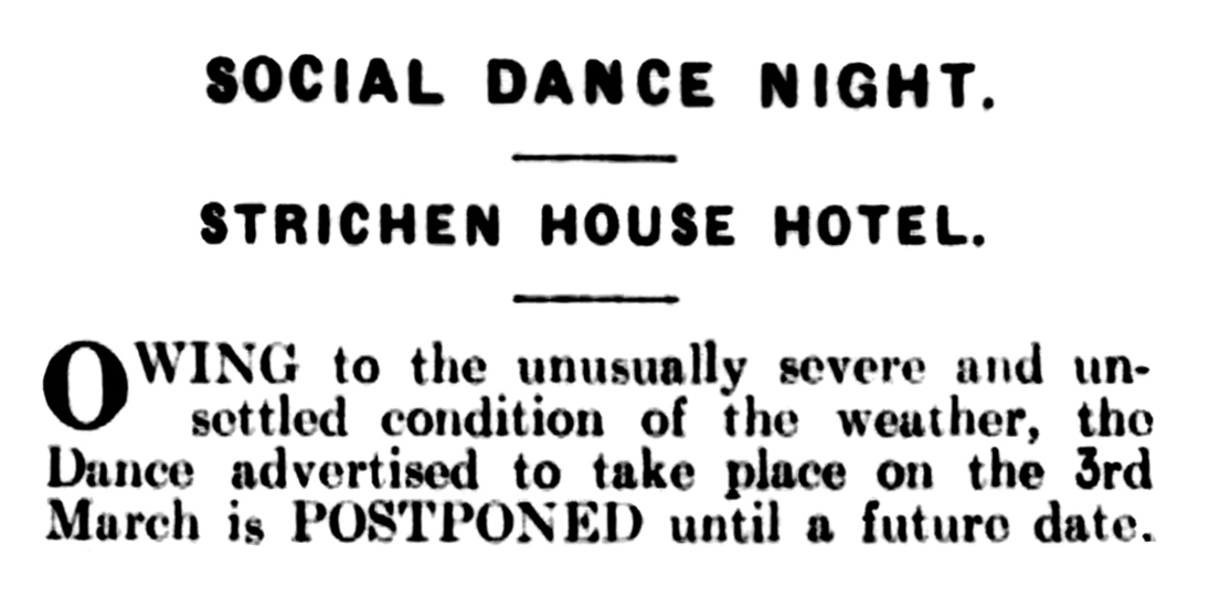 Strichen House Hotel, Buchan Observer and East Aberdeenshire Advertiser ...