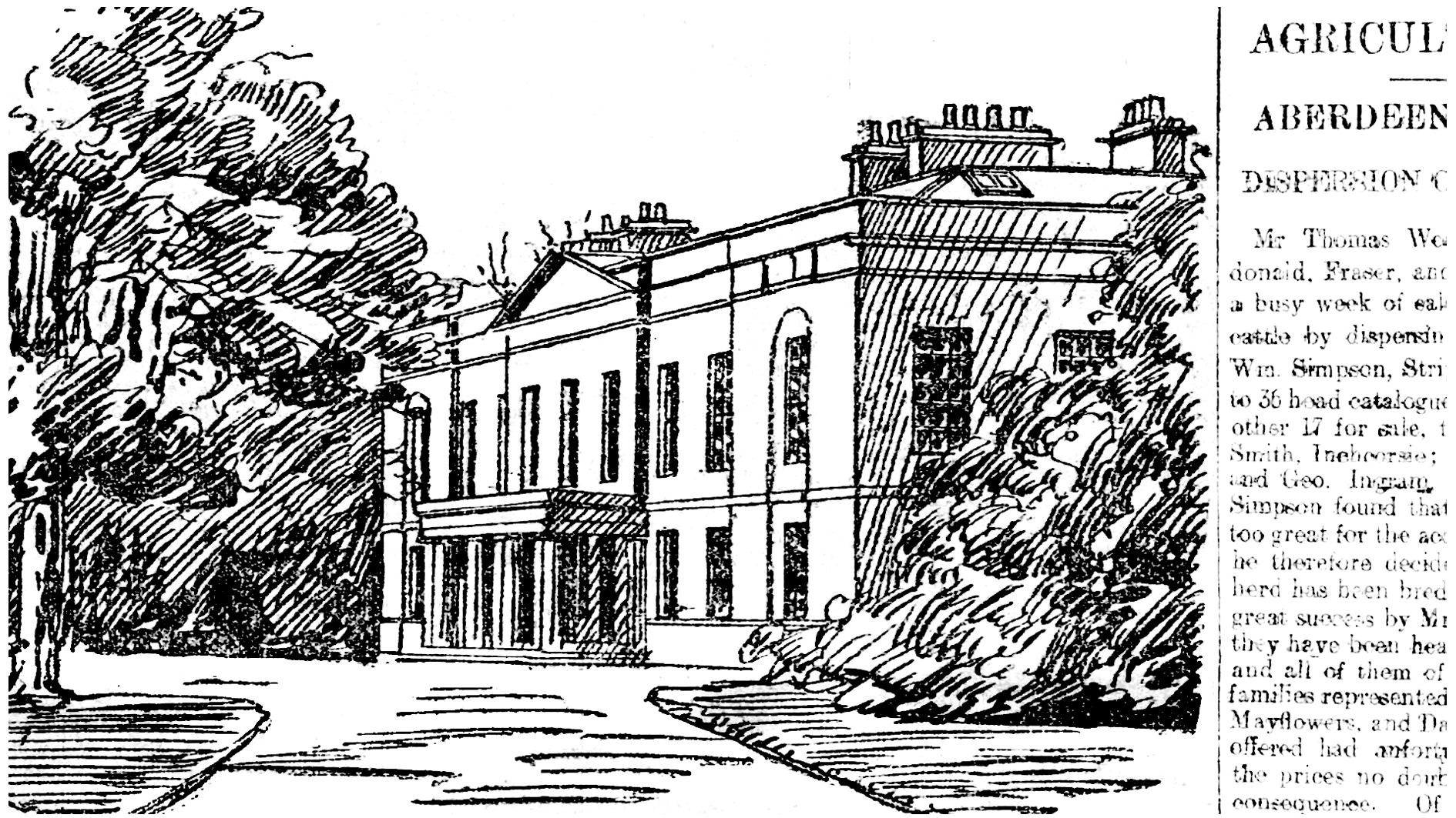 Strichen House parties – Aberdeen Press and Journal – 22 September 1902 ...