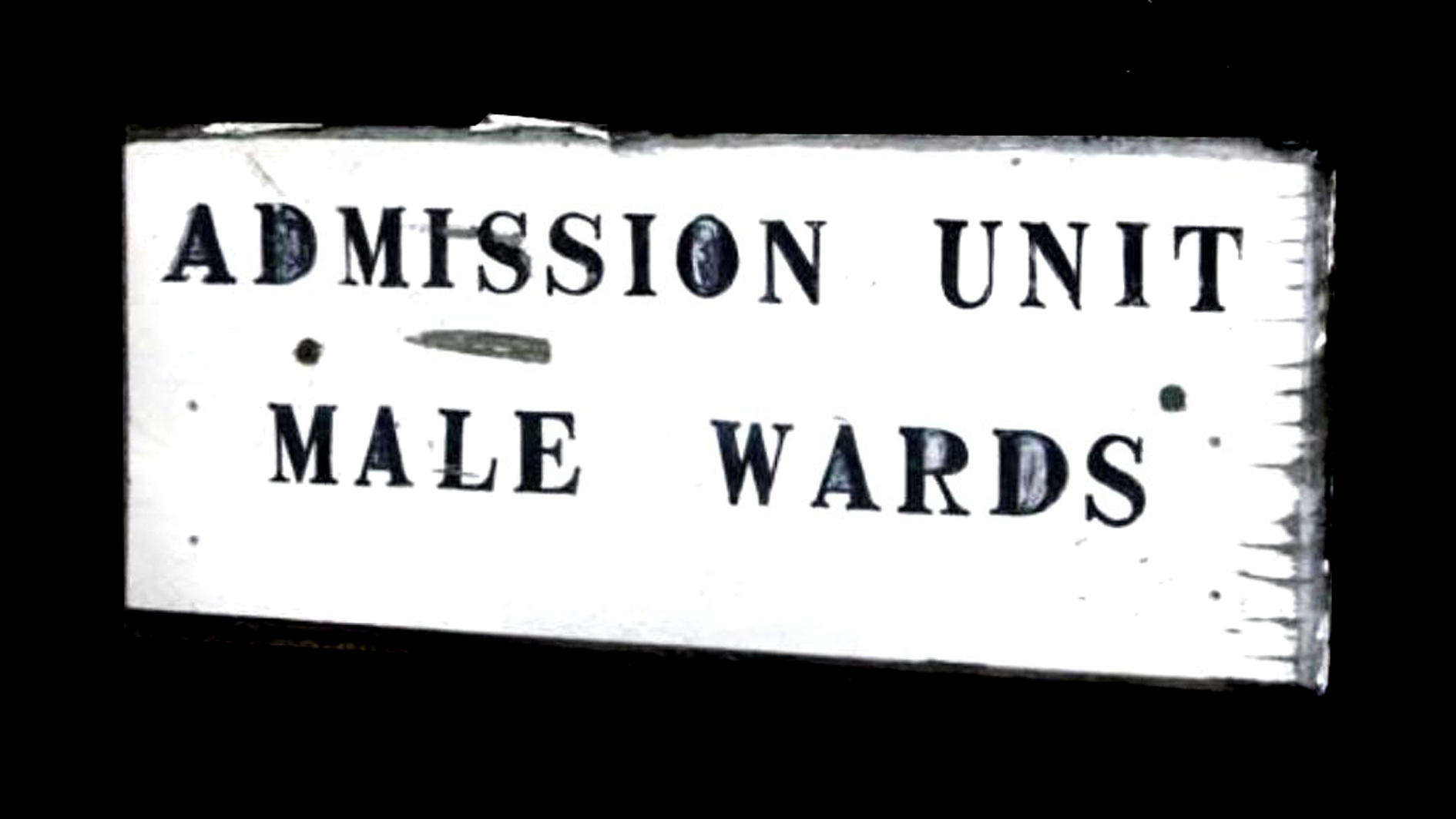 Kingseat Hospital – Admissions Unit, Male wards – Hole Ousia