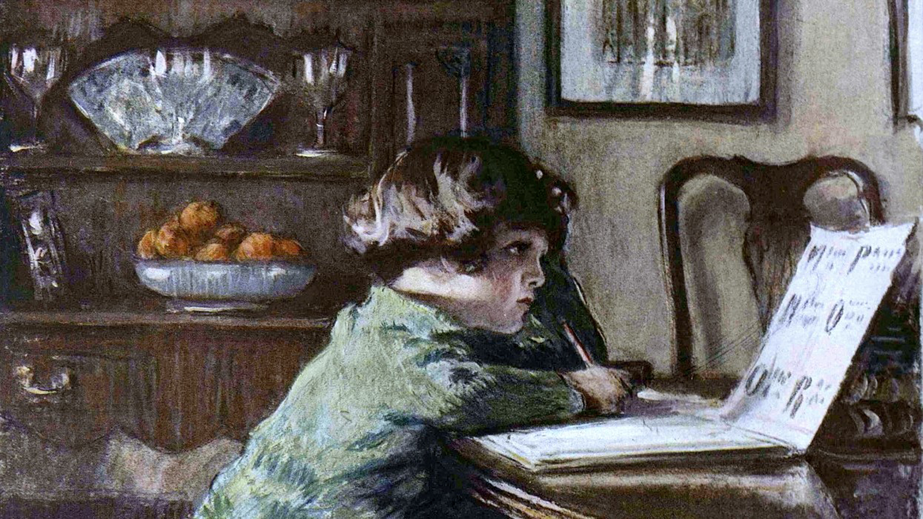 FORENOON, The GRAPHIC, Christmas 1922 -by Gilbert Holiday – Hole Ousia